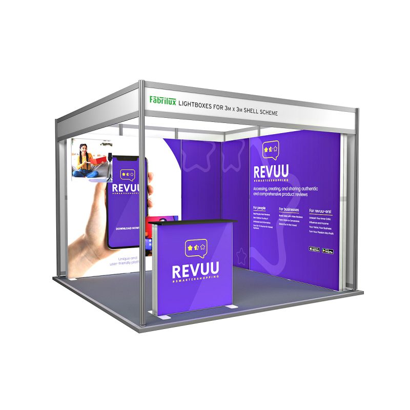 LED Ledbox Modüler Fuar Standı - Abba Reklam - Örümcek Stand, Roll Up ...